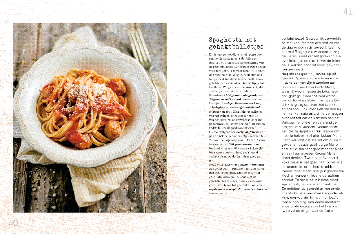Spaghetti Met Gehaktballetjes Recept Van Paus Franciscus 28560 Hot